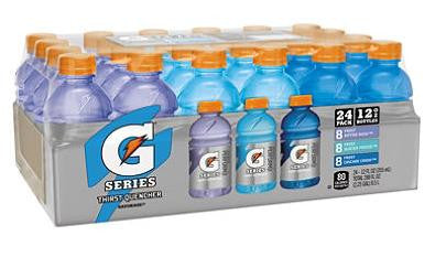 Gatorade Frost Variety Glacier Freeze, Riptide Cascade Crash Pack 24 ...